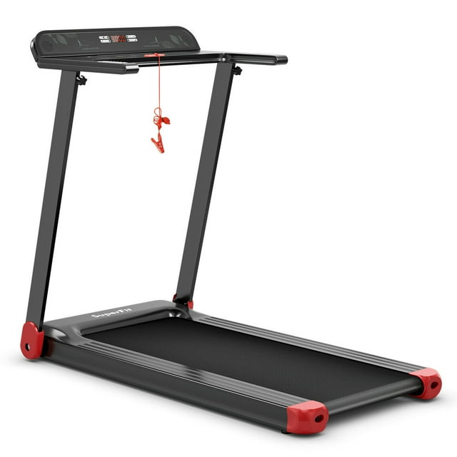 Free Shipping! Gymax Foldable Compact Treadmill with Bluetooth and App ...