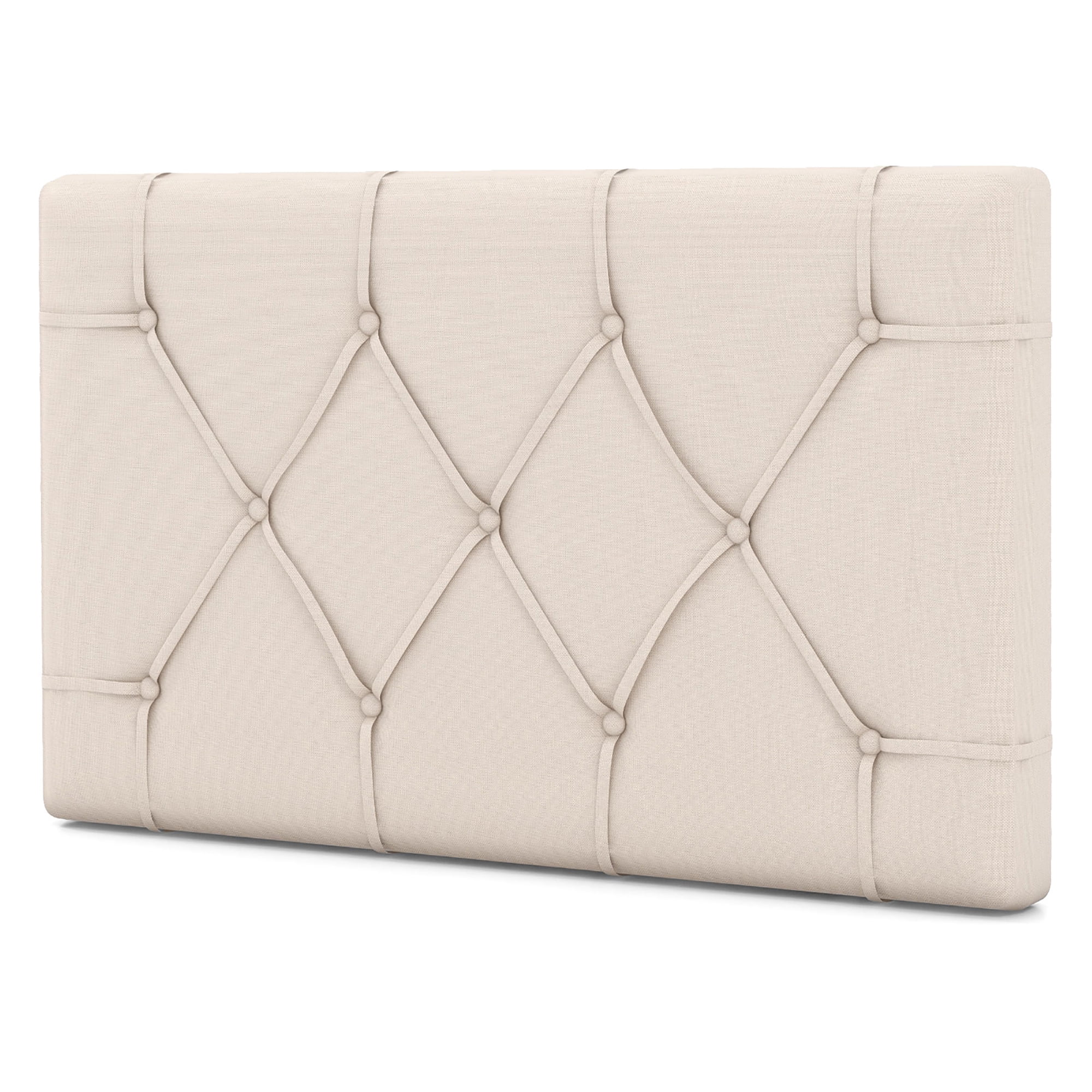 Gymax Upholstered Headboard for Twin Size Bed w/ Fabric Upholstery ...