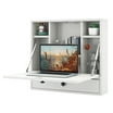 Ktaxon Compact Wall Mount Computer Desk for Small Space with Floating ...