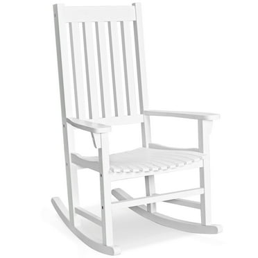 Rimax Casual White Resin Rocking Chair - Walmart.com