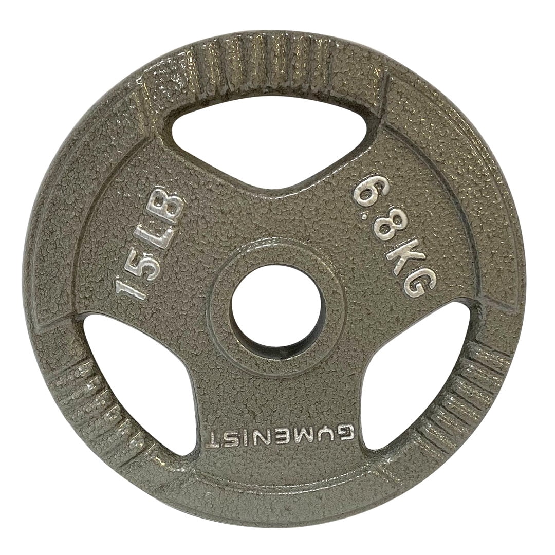 Gymenist, 15lb Metal Weight Plate, Single - Walmart.com