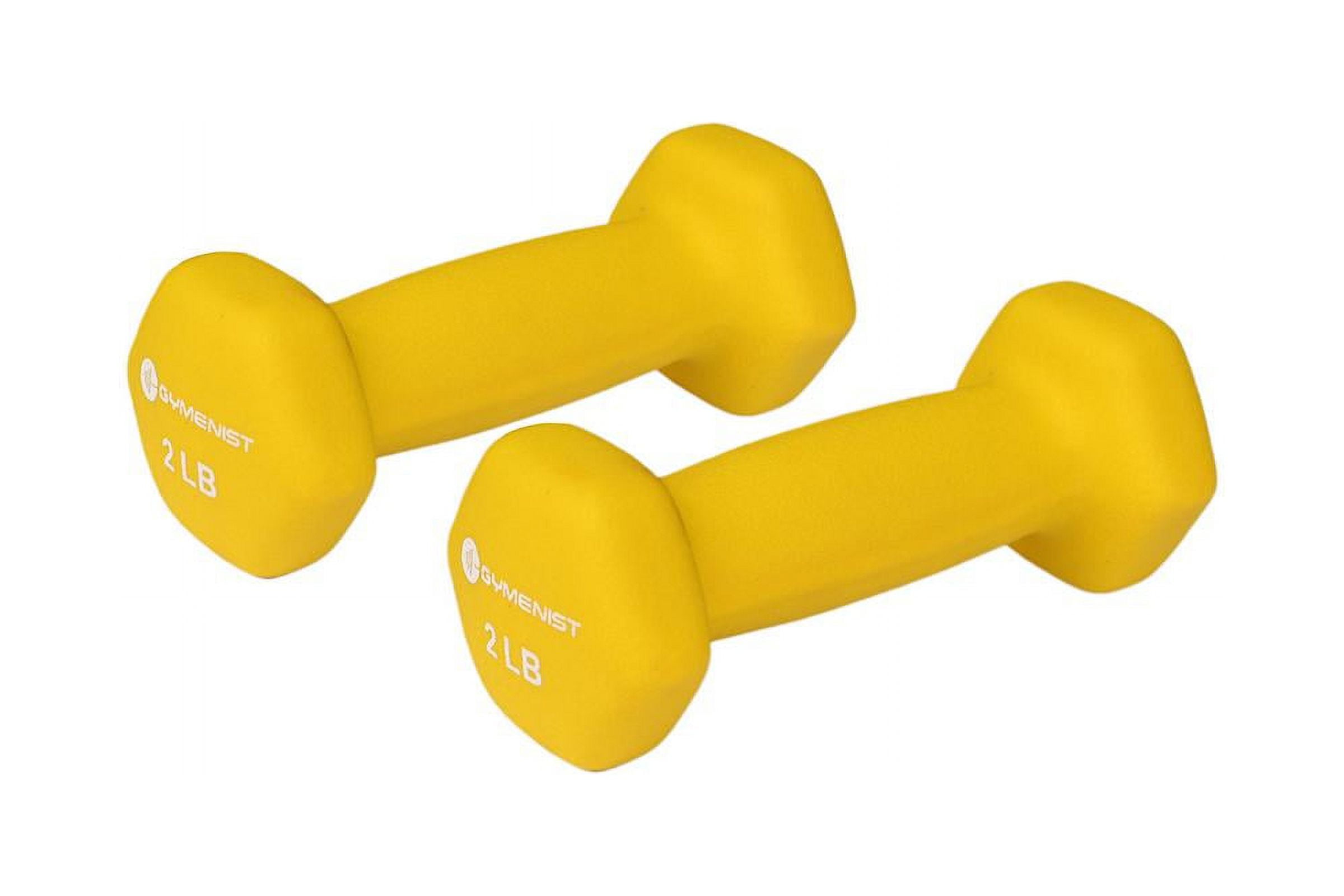 Gymenist, 2lb Neoprene Dumbbell, Pair - Walmart.com