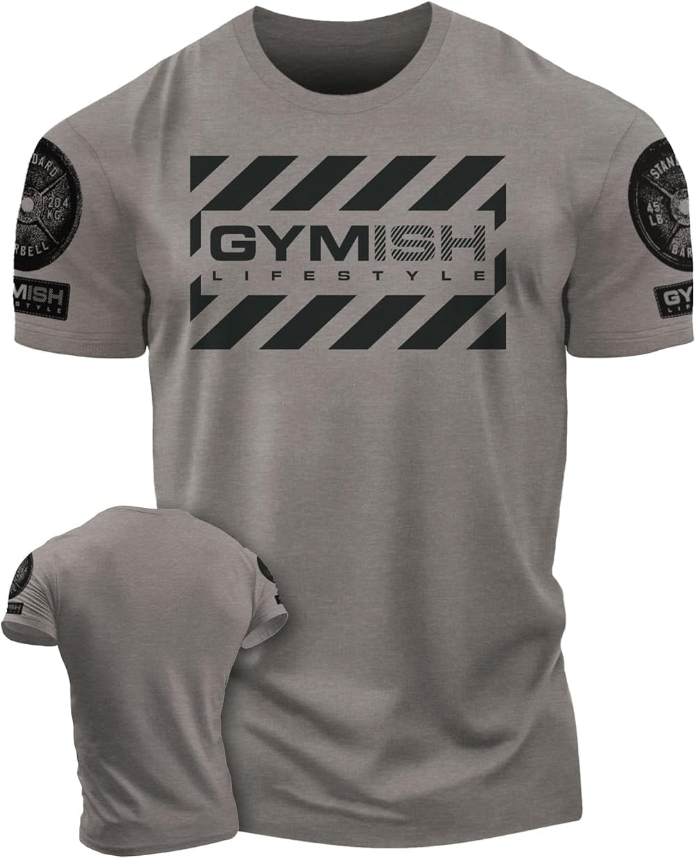 Gymish Gym Workout Shirt for Men – Funny Lifting T-Shirt, Men’s Gym Apparel, Athletic Workout ...