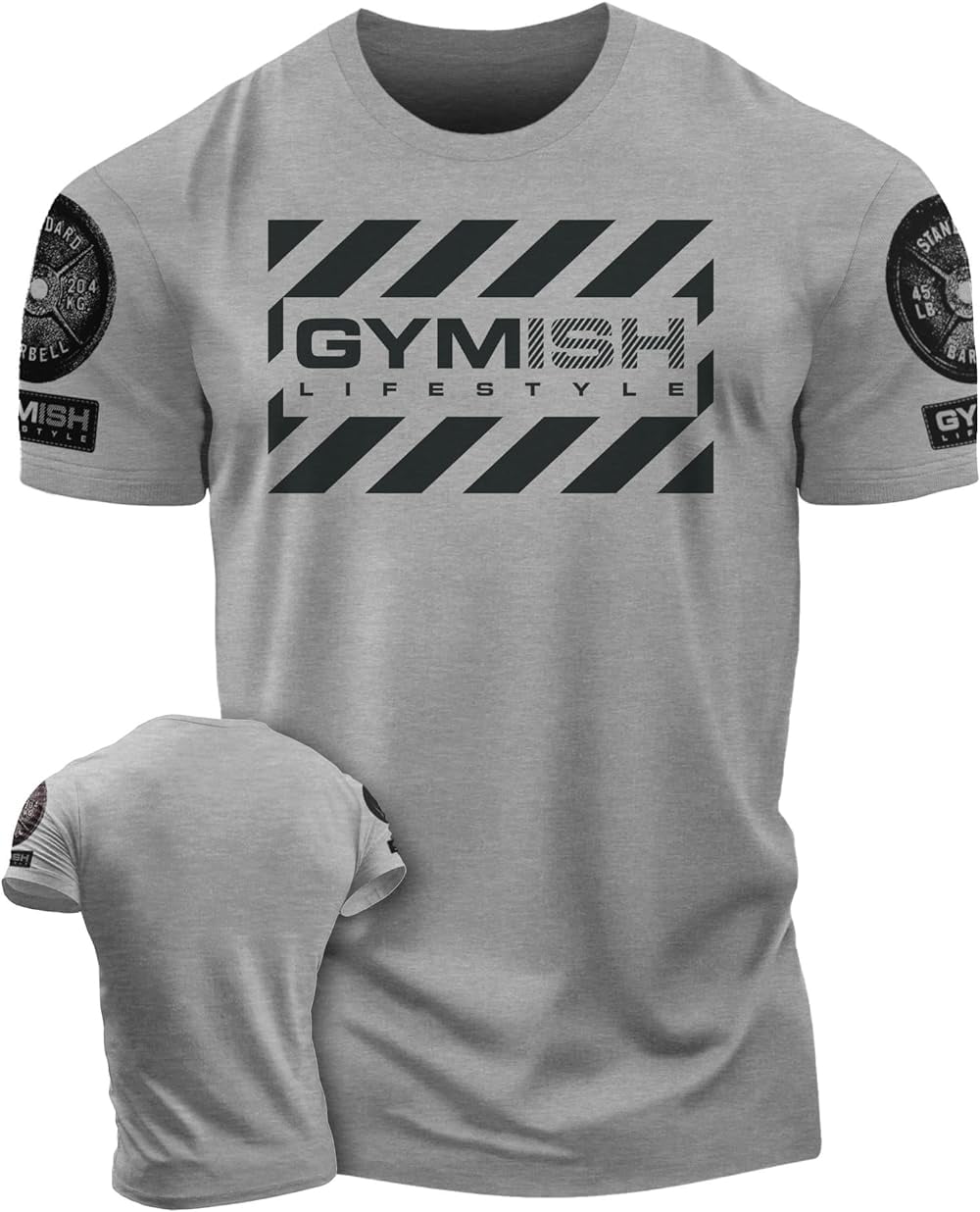 Gymish Gym Workout Shirt for Men – Funny Lifting T-Shirt, Men’s Gym Apparel, Athletic Workout ...