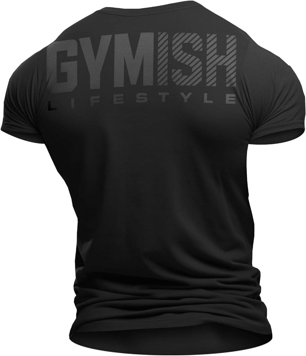 Gymish Gym Workout Shirts Men Motivational Gym T-Shirt Gift for Men ...