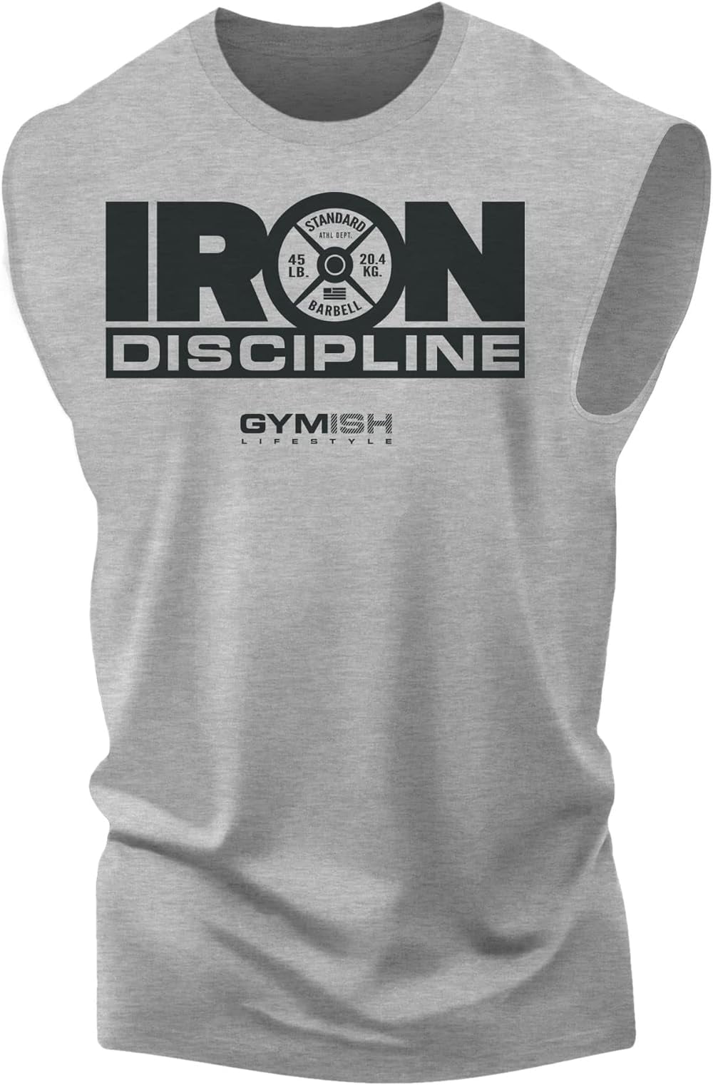 Gymish Iron Discipline Gym Workout Shirt for Men Motivational T-Shirt ...