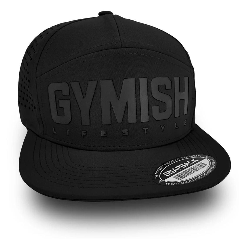 Gymish Lifestyle Workout Gym Hats for Men with Laser-Vented Design in ...