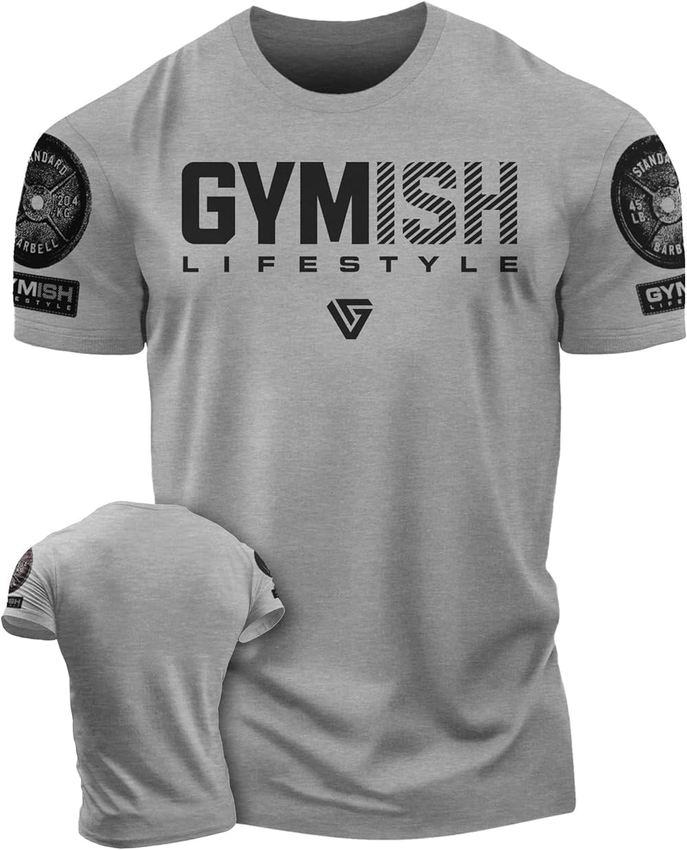 Gymish Lifestyle Workout T-Shirt for Men, Funny Gym Shirts, Lifting T-Shirt, Deadlift Tee, Men's ...