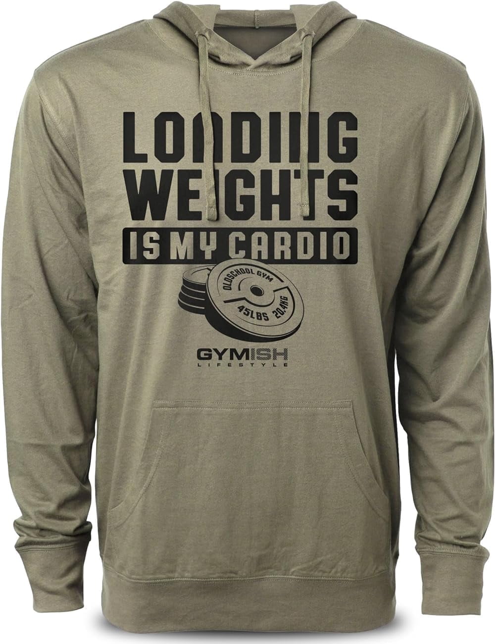 Gymish Loading Weights Is My Cardio Gym Hoodie for Men – Motivational ...