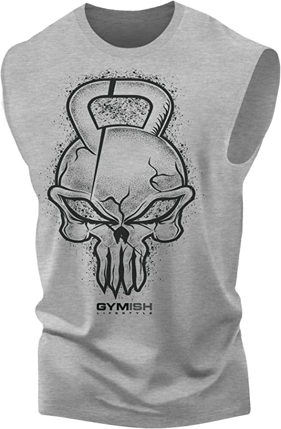 Gymish Gym Reaper Workout T-Shirt - Funny Gym Shirt, Men's Lifting T-Shirt, Workout Tee for Men ...