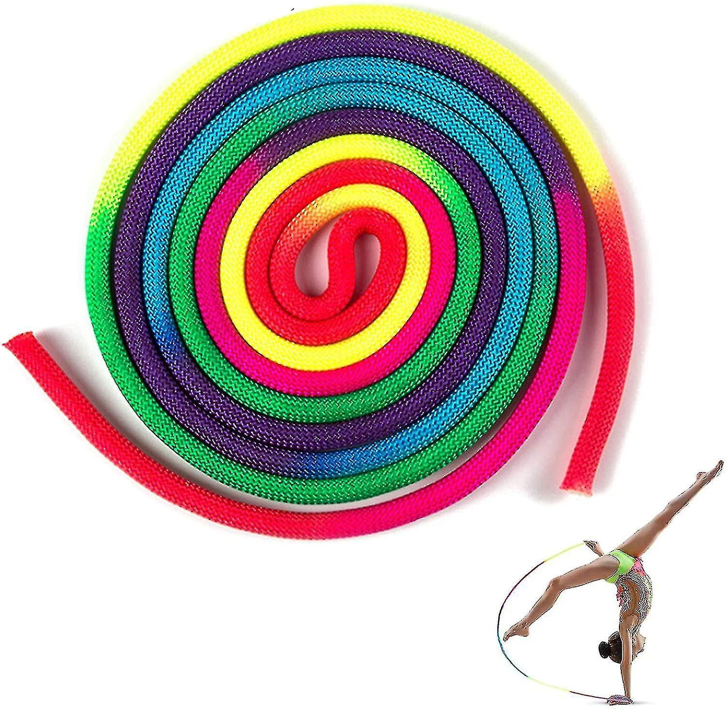Gymnastic Rope Dance Streamer Gymnastic Rope Gymnastic Rope Rainbow ...