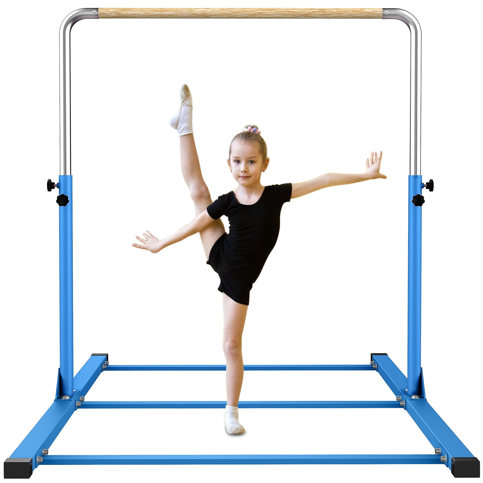 Gymnastics Bar for Kids Ages 3-15 for Home - Steady Steel Construction ...