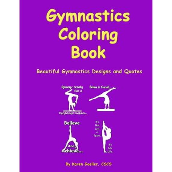 Gymnastics Coloring Book - Walmart.com