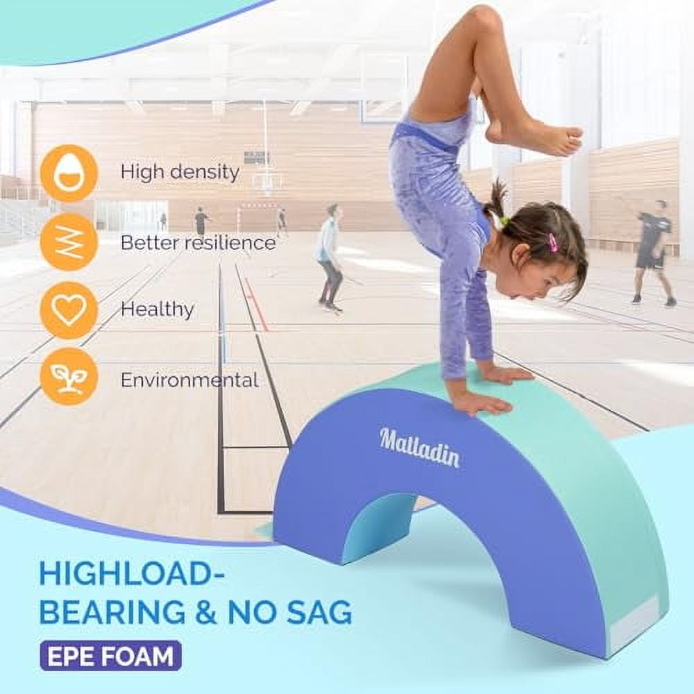Gymnastics Gym Exercise Aerobics Mat，Bridge Play Foam Module for Kids ...