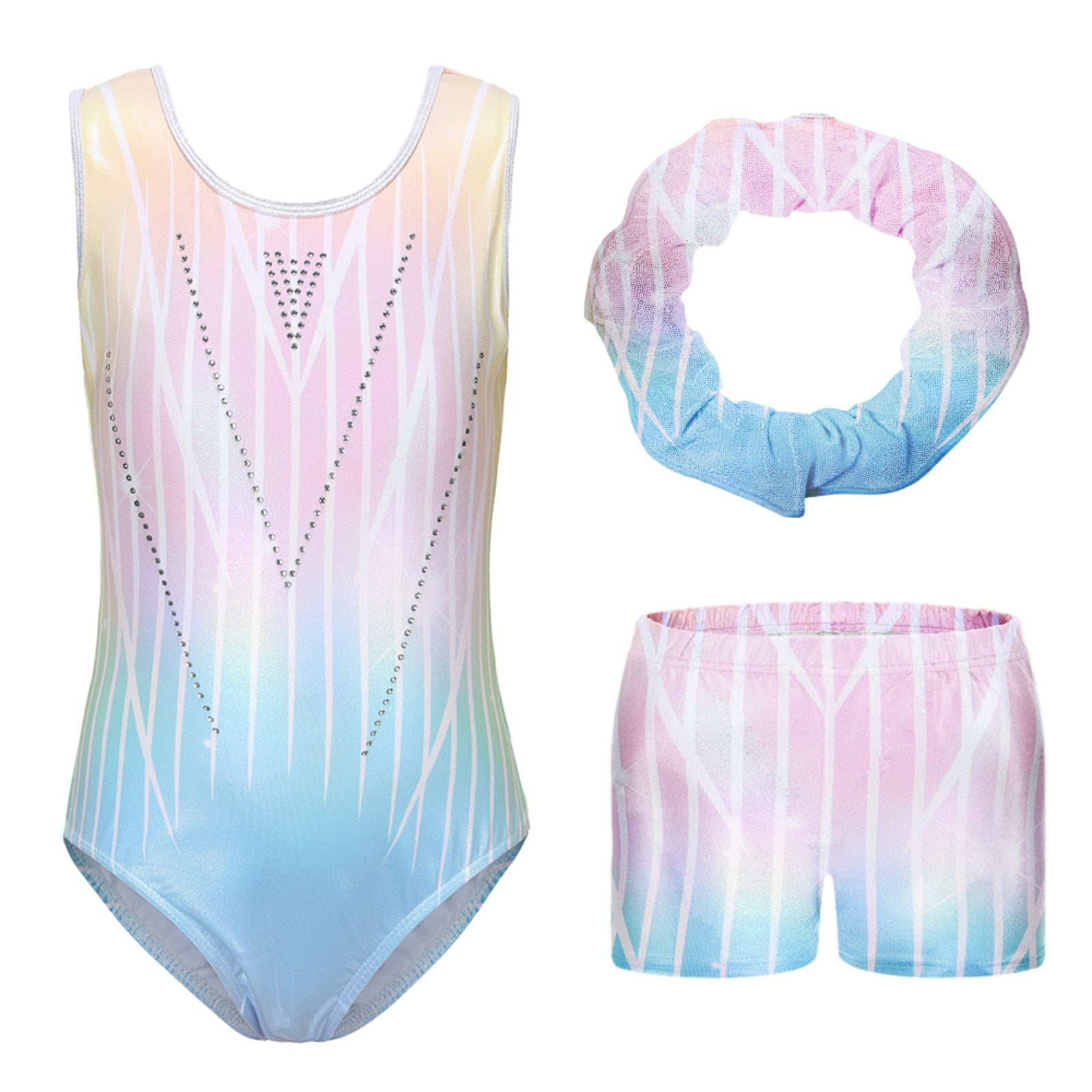 Gymnastics Leotards for Girls Kids Teens Athletics Leotards with ...