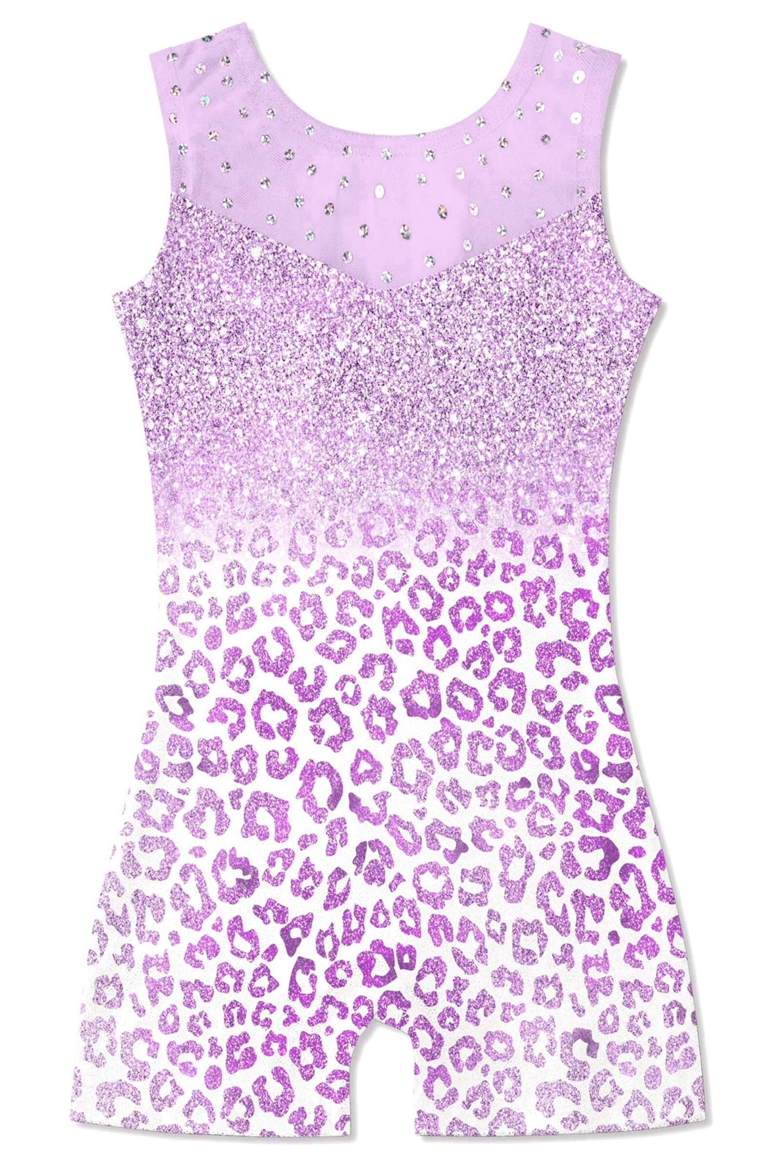Gymnastics Leotards for Girls Toddler Unitard Biketard Clothes Cute Kid ...