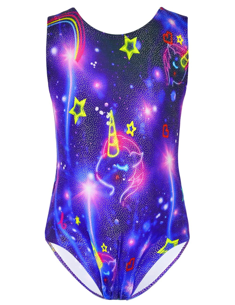 Gymnastics Leotards for Girls Unicorn Aurora Rainbow Mermaid Dinosaur ...