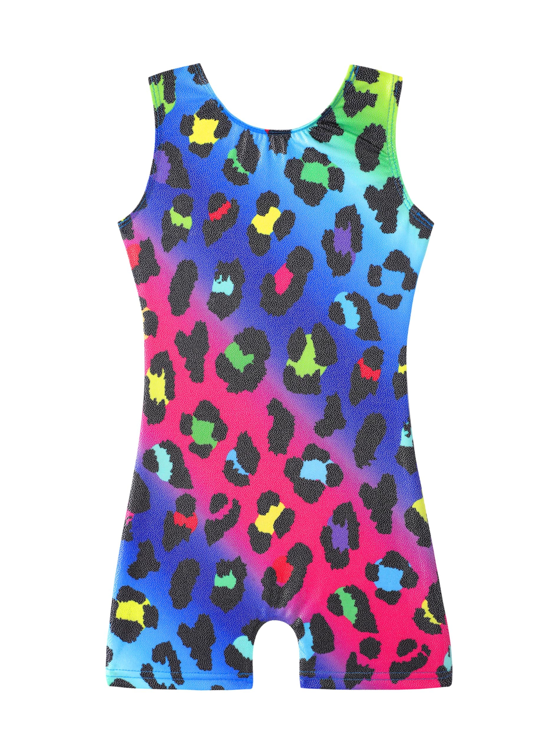 Gymnastics Leotards for Girls Unicorn Aurora Rainbow Mermaid Dinosaur ...