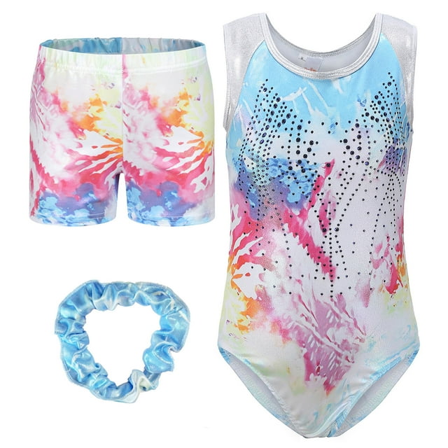 Gymnastics Leotards for Teen Girls Sparkly One Piece Ballet Dance ...