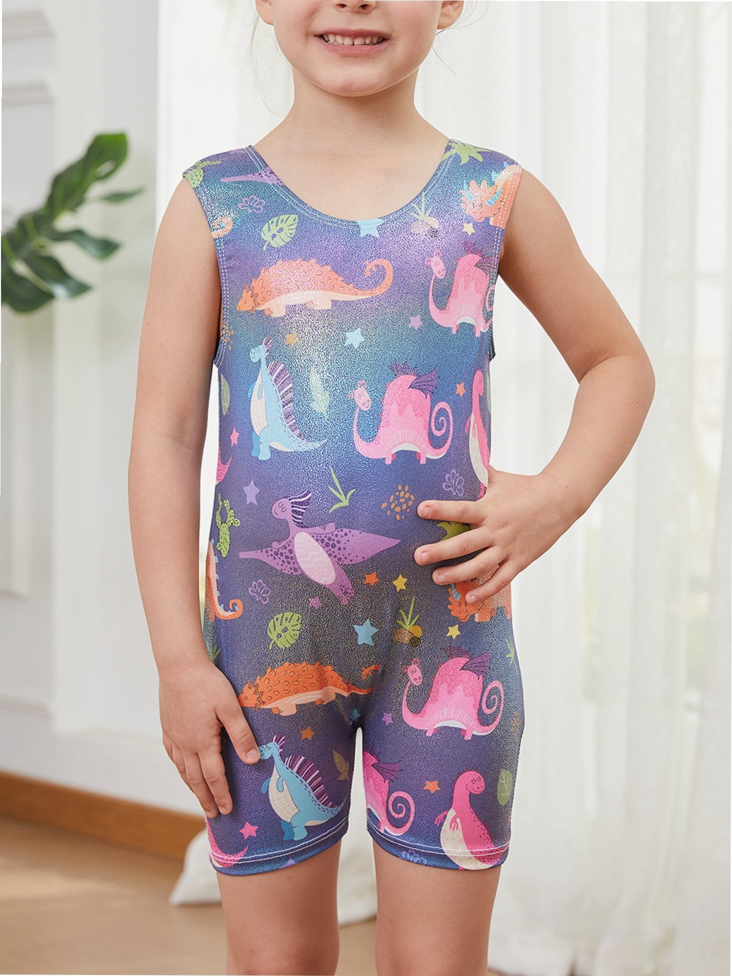 Gymnastics Leotards for Toddler Girls Gym Suits Dance Leotard Sparkly ...