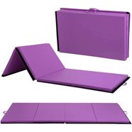 Coinus Sports 4-Panel Folding Gymnastics Exercise Mat with Handles, 4 ...
