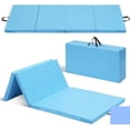 Gymnastics Mat Exercise Mat Gym Mat for Home Aerobics Workout Foldable ...