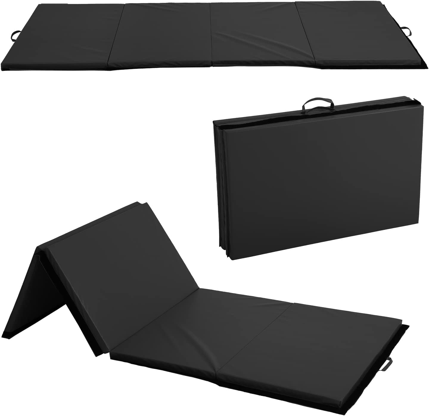 Gymnastics Mat Exercise Mat Tumbling Mats for Home Gym, Folding ...