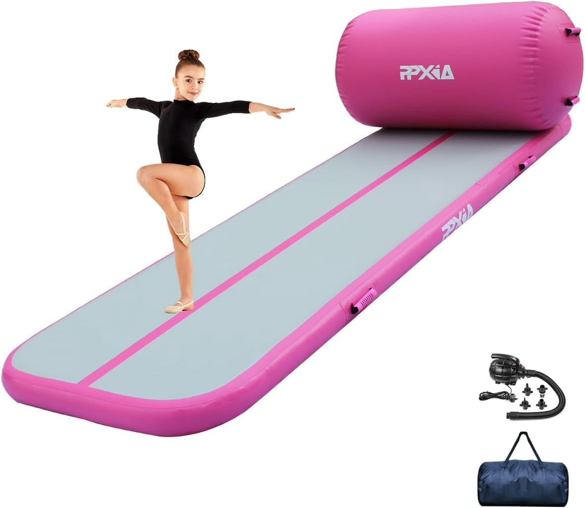 Gymnastics Mat Inflatable Tumbling Mat 4 inches Thickness Air Floor ...