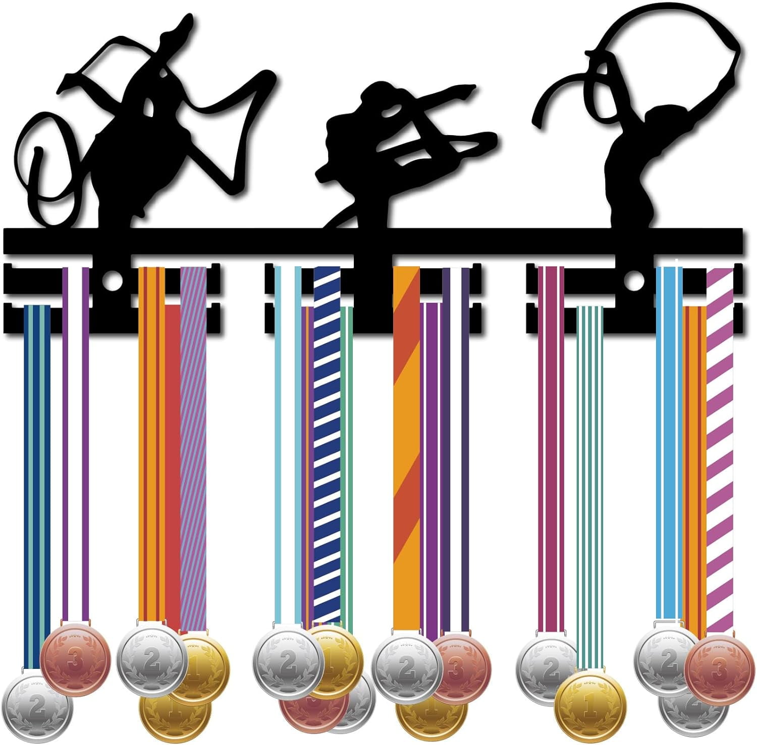 Gymnastics Medal Hanger Display Dance Medal Holder Sports Rack Wall ...