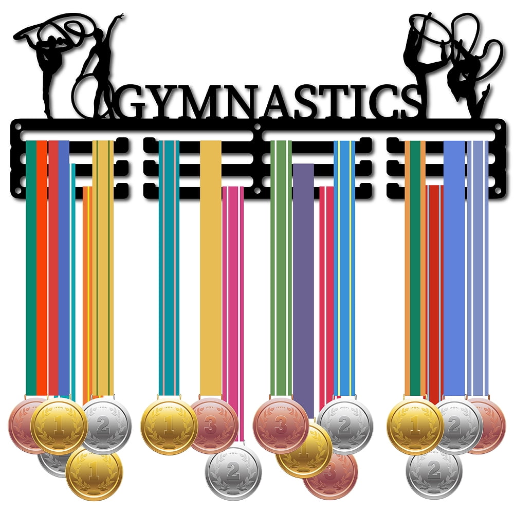 Gymnastics Medal Hanger Display Medal Holder Rack Sports Metal Hanging ...