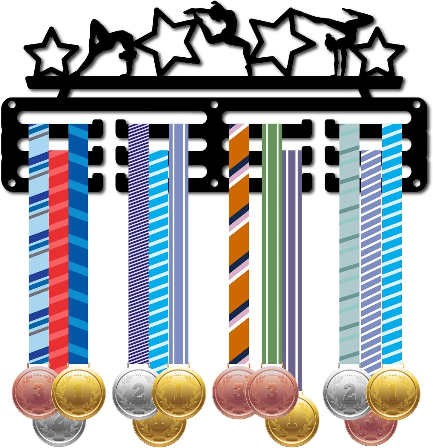 Gymnastics Medal Hangers Medal Holders Display Metal Small Medal Rack ...
