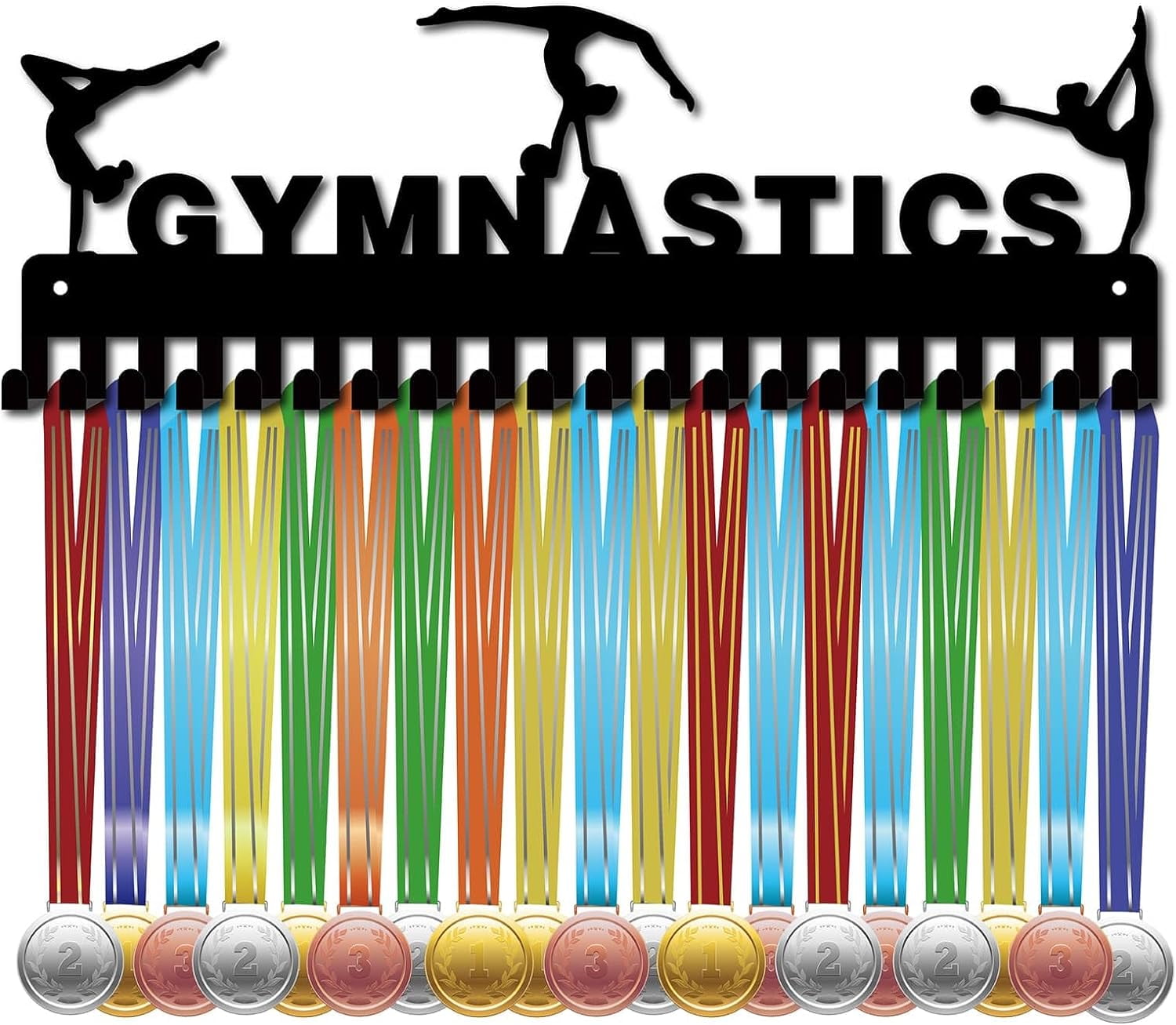 Gymnastics Medal Holder Competition Medal Hanger Display Rack Women's ...