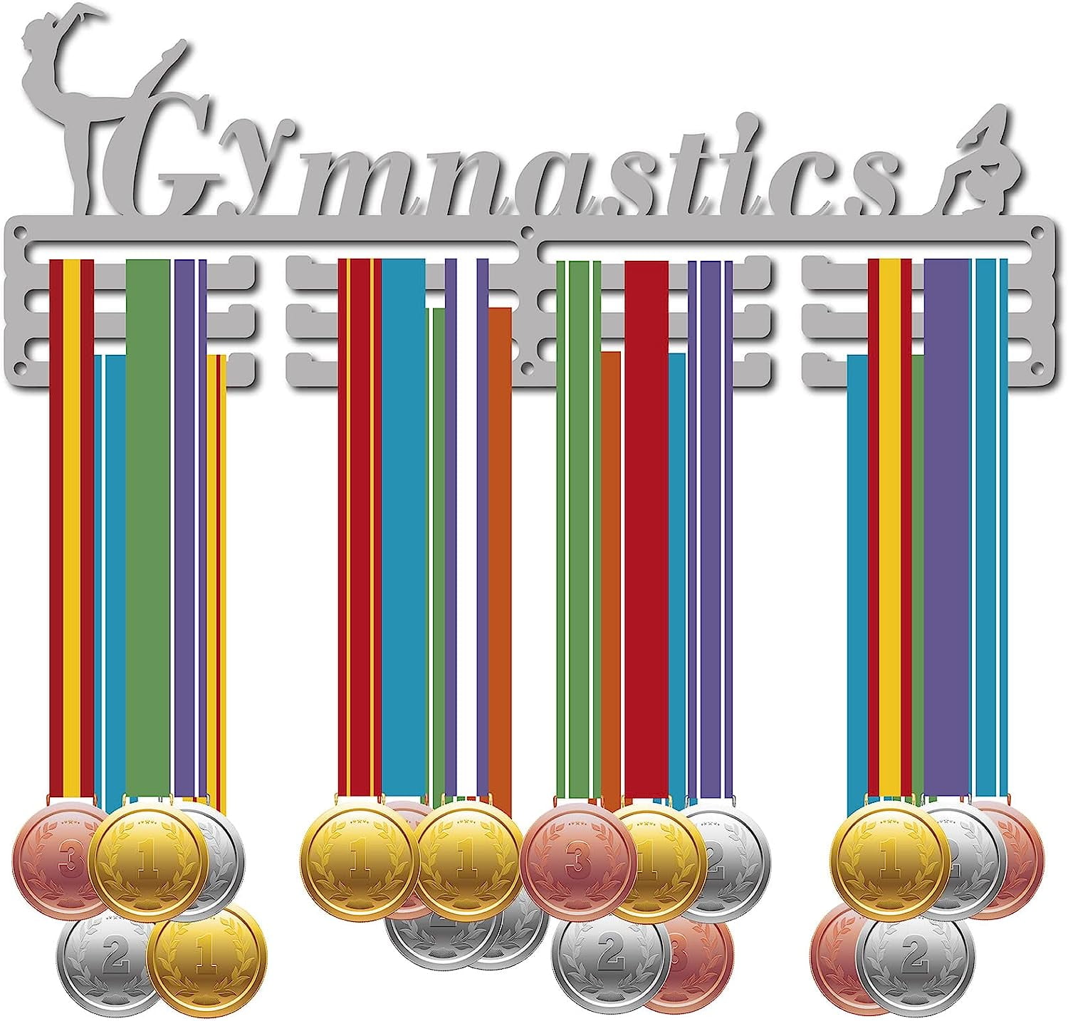 Gymnastics Medal Holder Display Gymnast Medal Hanger Sports Awards ...
