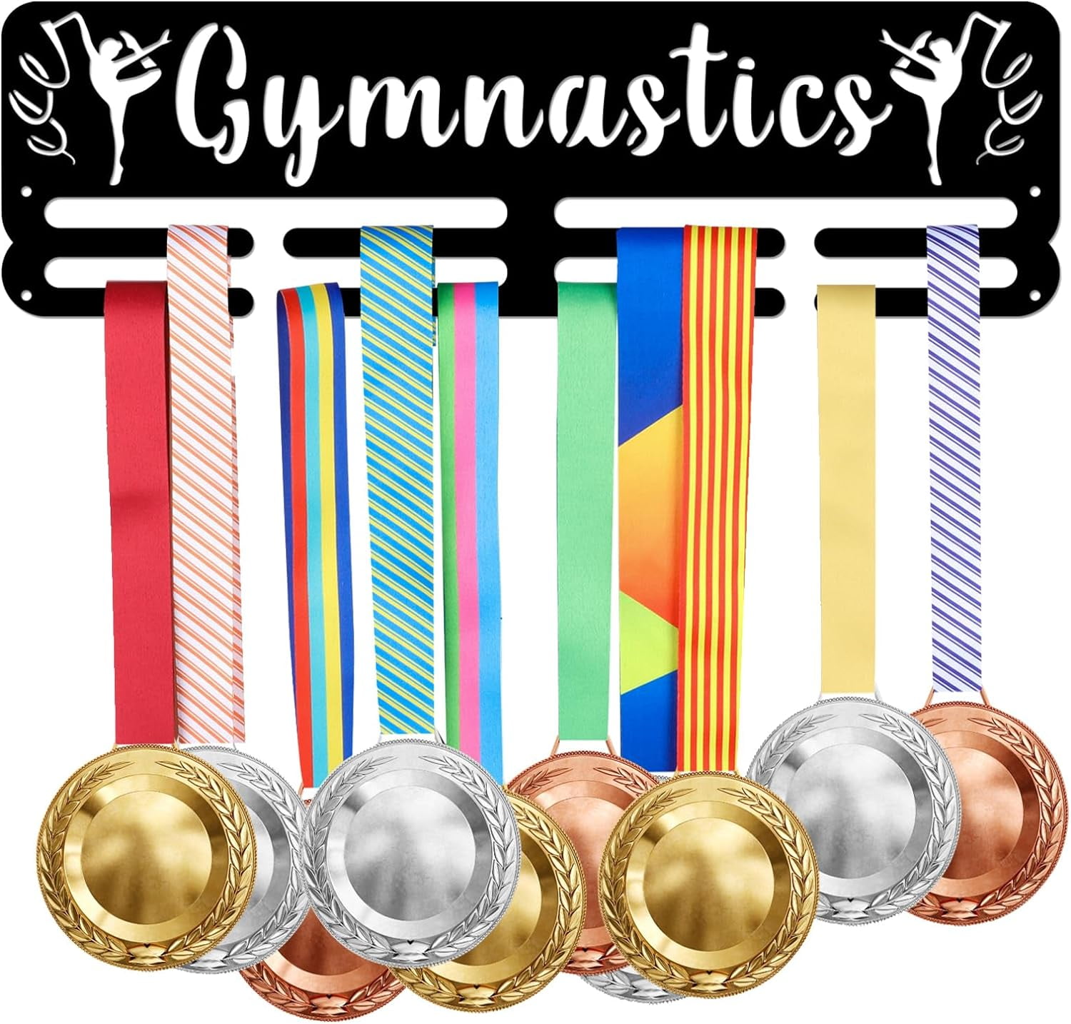 Gymnastics Medal Holder Rhythmic Gymnastics Display Hanger Rack Frame ...