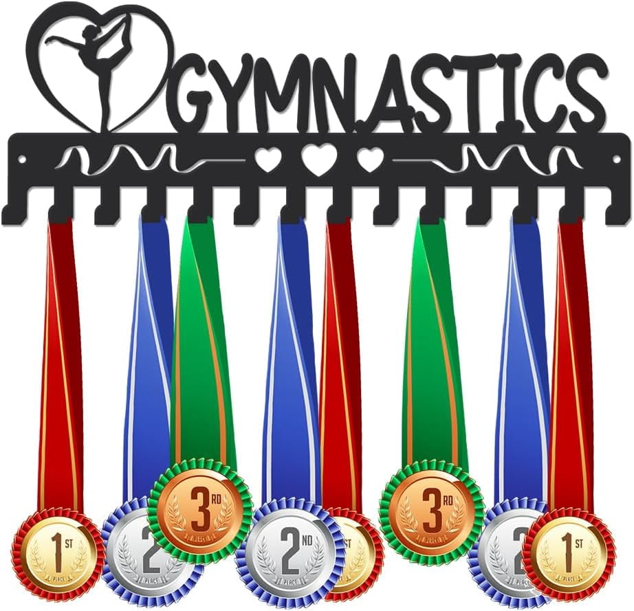 Gymnastics Medal Holder Women's Gymnastics Medal Hanger Display Metal ...