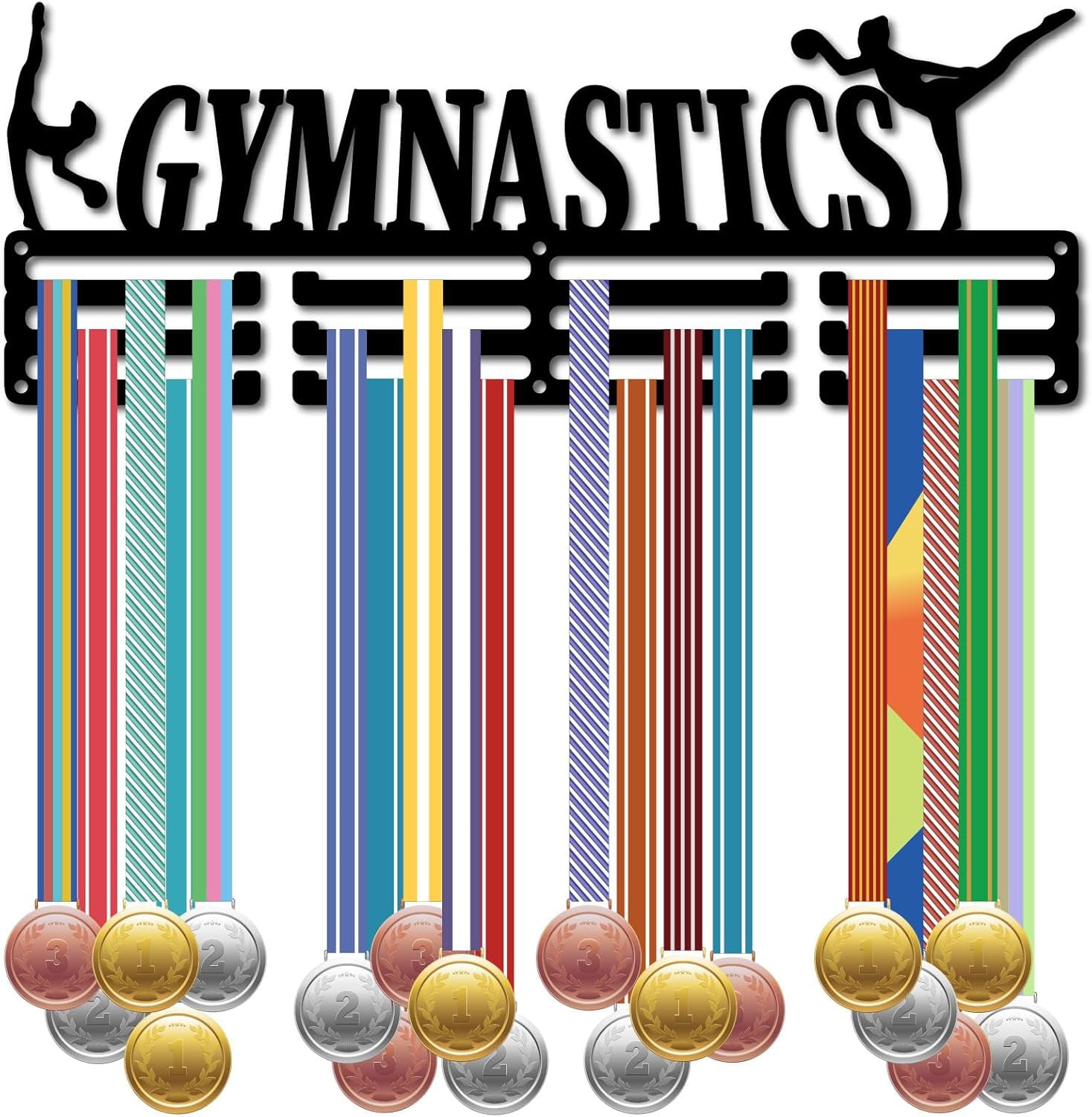 Gymnastics Medal Rack Sports Medal Holder Display Race Competition ...