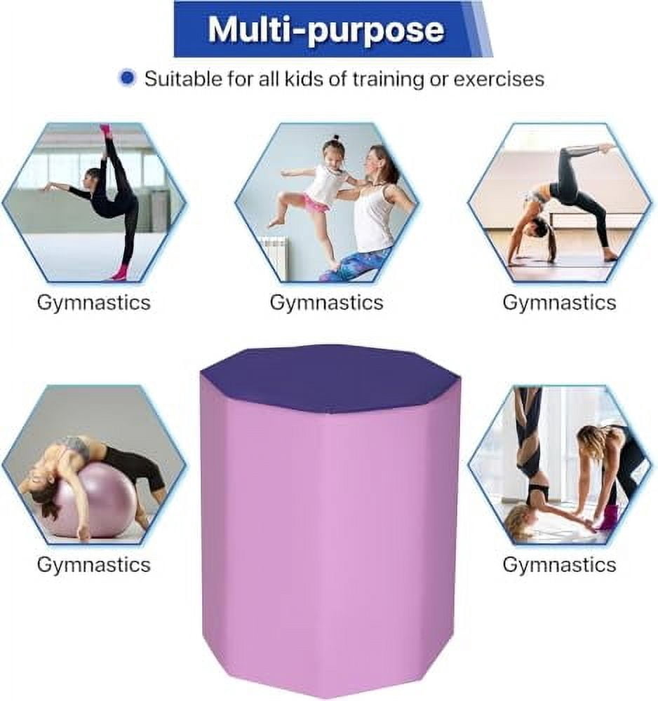 Gymnastics Octagon Mat Skill Shape Tumbling Mat 24.4"x25.6" Octagon ...