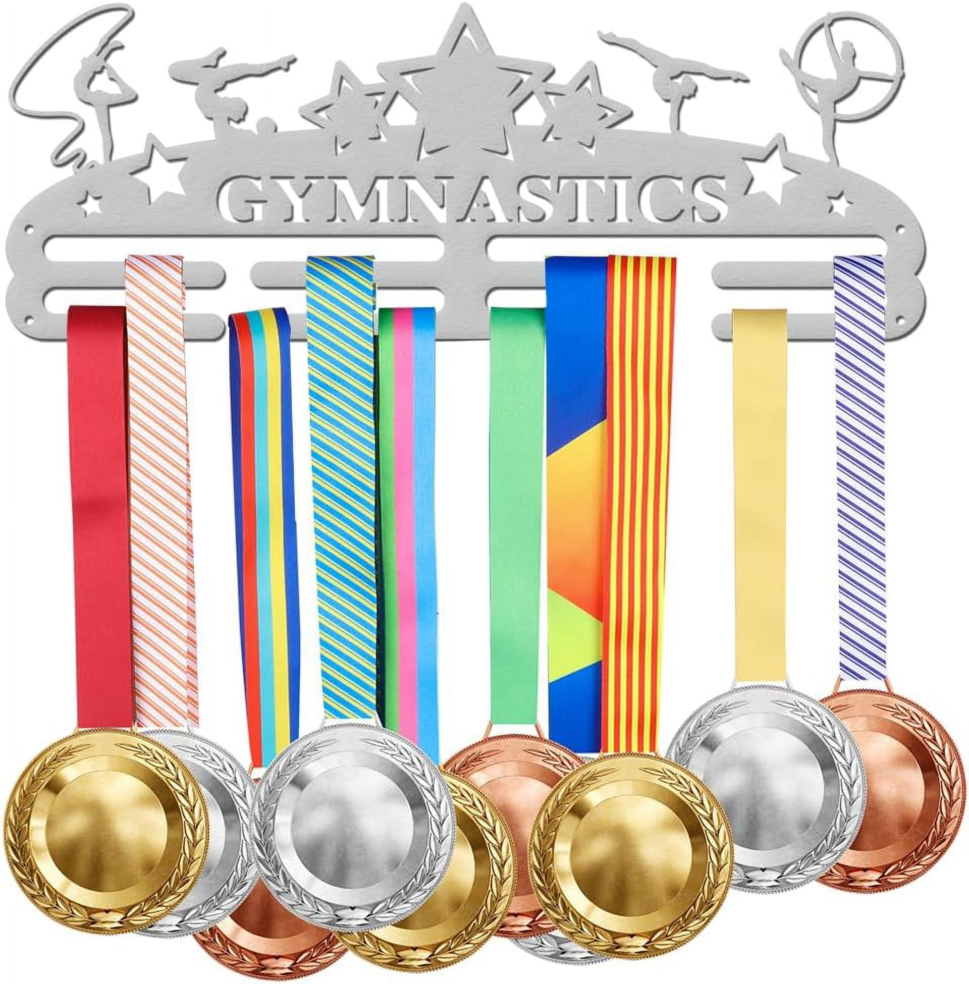 Gymnastics Stars Medal Holder Display Gymnastics Stars Trophy Hanger ...