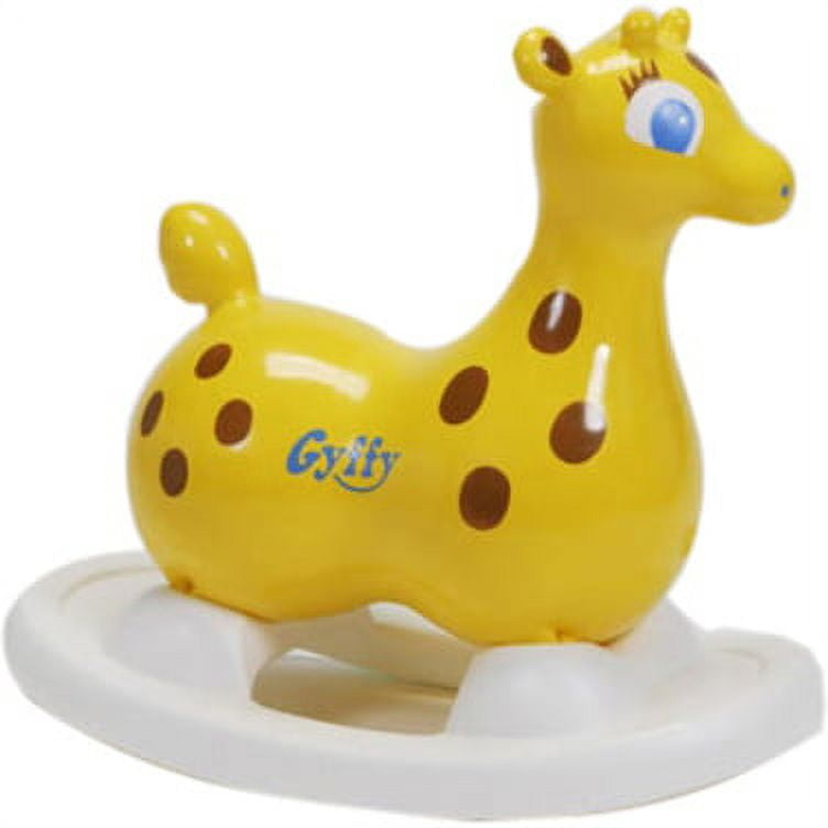 Gymnic Rody Gyffy the Giraffe - Inflatable Ride-on - Walmart.com