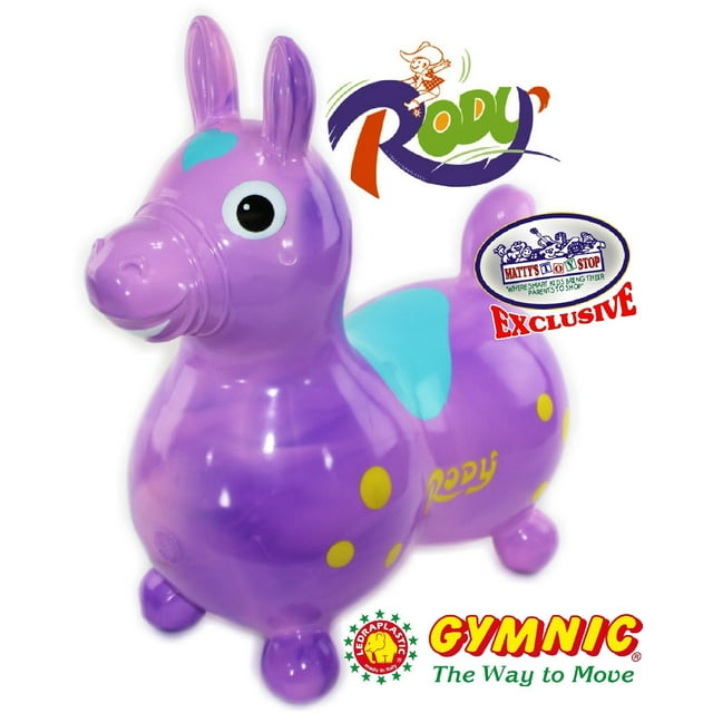 Gymnic Rody Horse Inflatable Bounce & Ride for Kids, Matty's Toy Stop ...