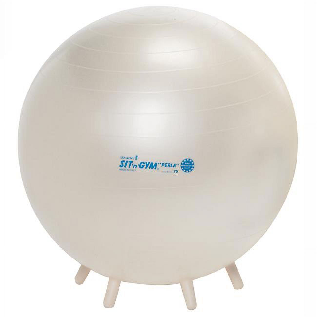 Gymnic Sit'n'Gym Perla 75 Exercise Ball with Feet - Walmart.com