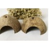 FRCOLOR Coconut Shell Shelter for Crabs and Reptiles Multi 1 Set Safe ...