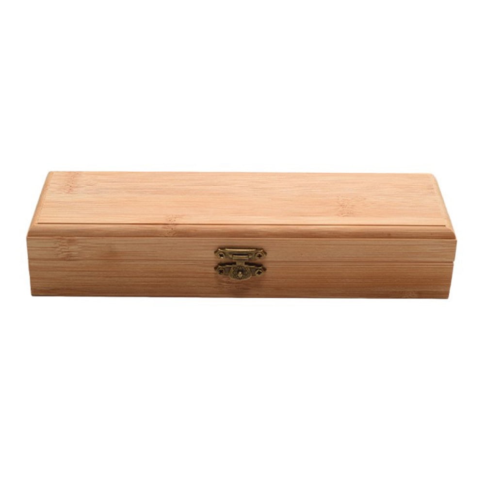 Gymnture 1pc Bamboo Storage Box Bamboo Stash Box Rectangular Gift ...