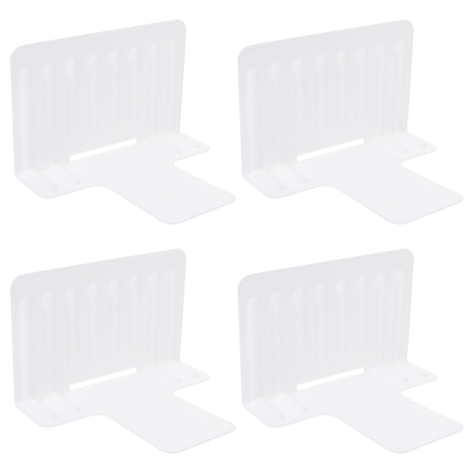 Gymnture 4Pcs Fridge Dividers Organizer Drawer Separator (White ...