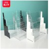 FRCOLOR Black 3 Tier Acrylic Trading Card Display Stand Case for ...