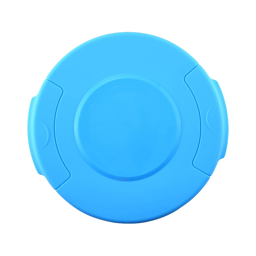 Gymnture Blue Silicone Pot Lid for Easy Storage and Spill-Free Cooking ...