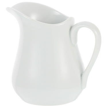 Harold Import HIC NT308 Porcelain Milk Creamer Pitcher 32 Oz for Coffee ...