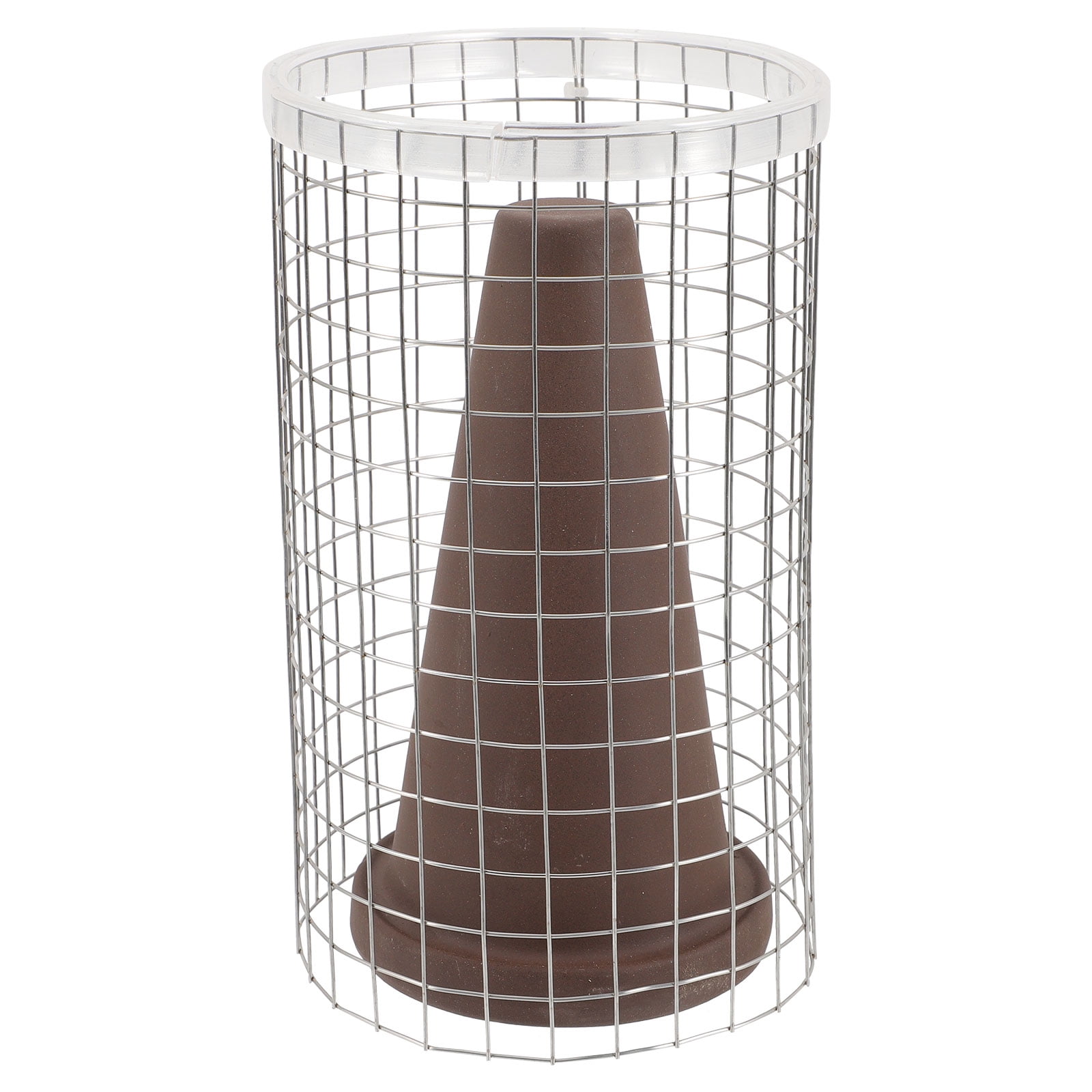 Gymnture Ceramic Fish Breeding Cone with Mesh - Aquarium Cave Discus ...