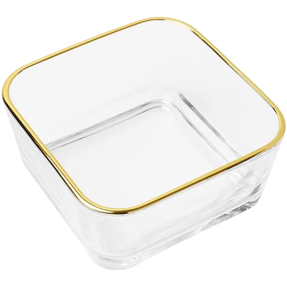Gymnture Clear Glass Paper Clip Dispenser for Home Office Desk ...