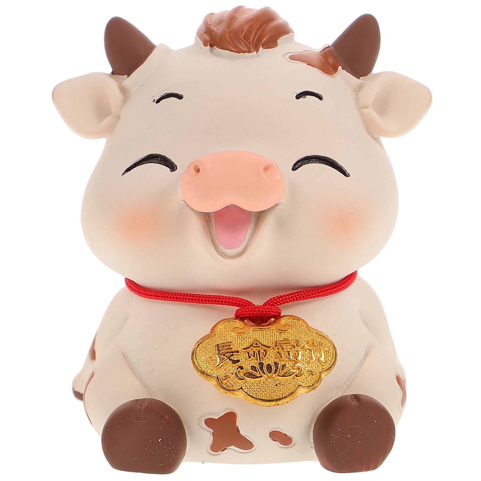 Gymnture Cow Ox Dashboard Toy - Chinese Zodiac Ox Figurine - Walmart.com